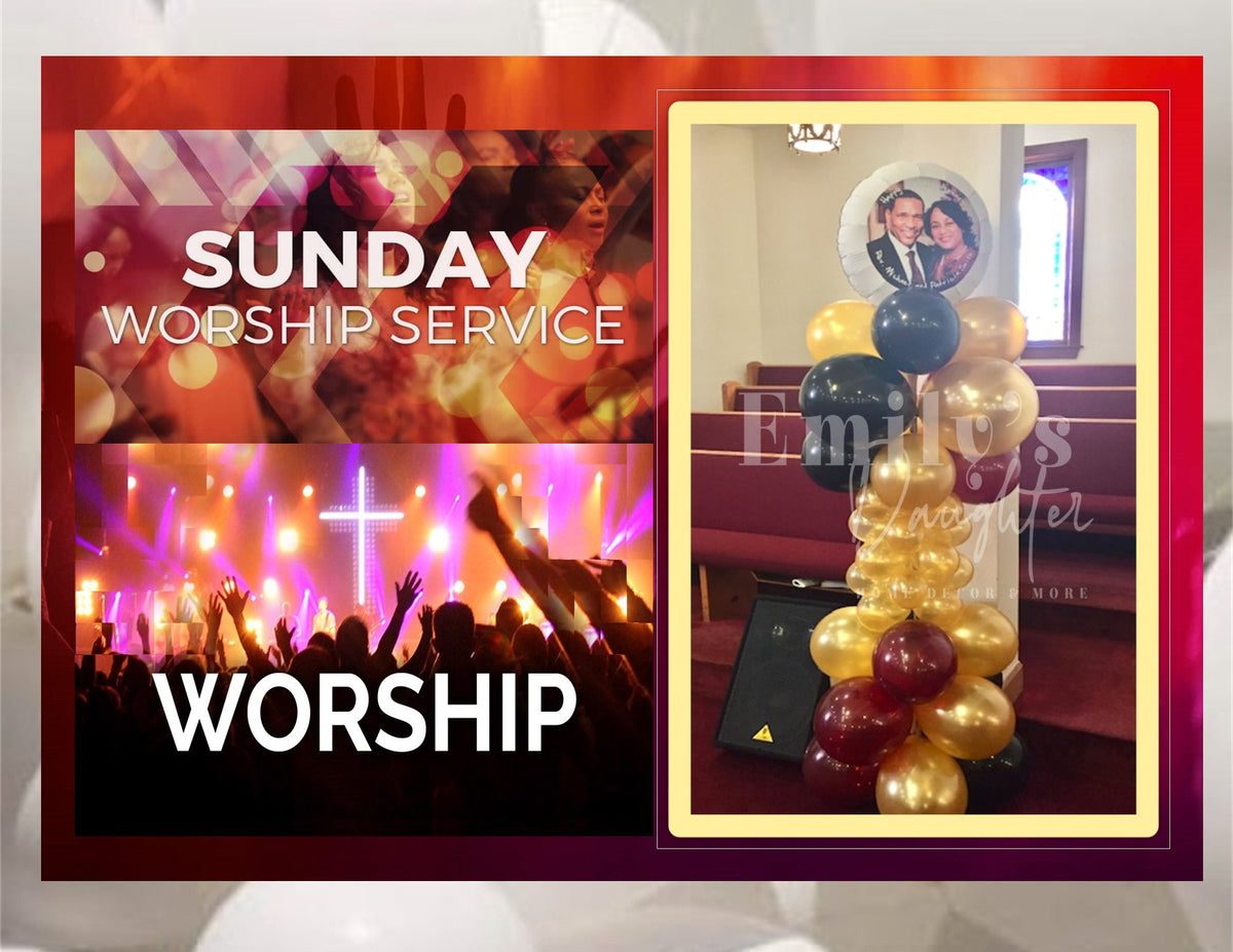 Grand Balloon Column – Emily's Daughter